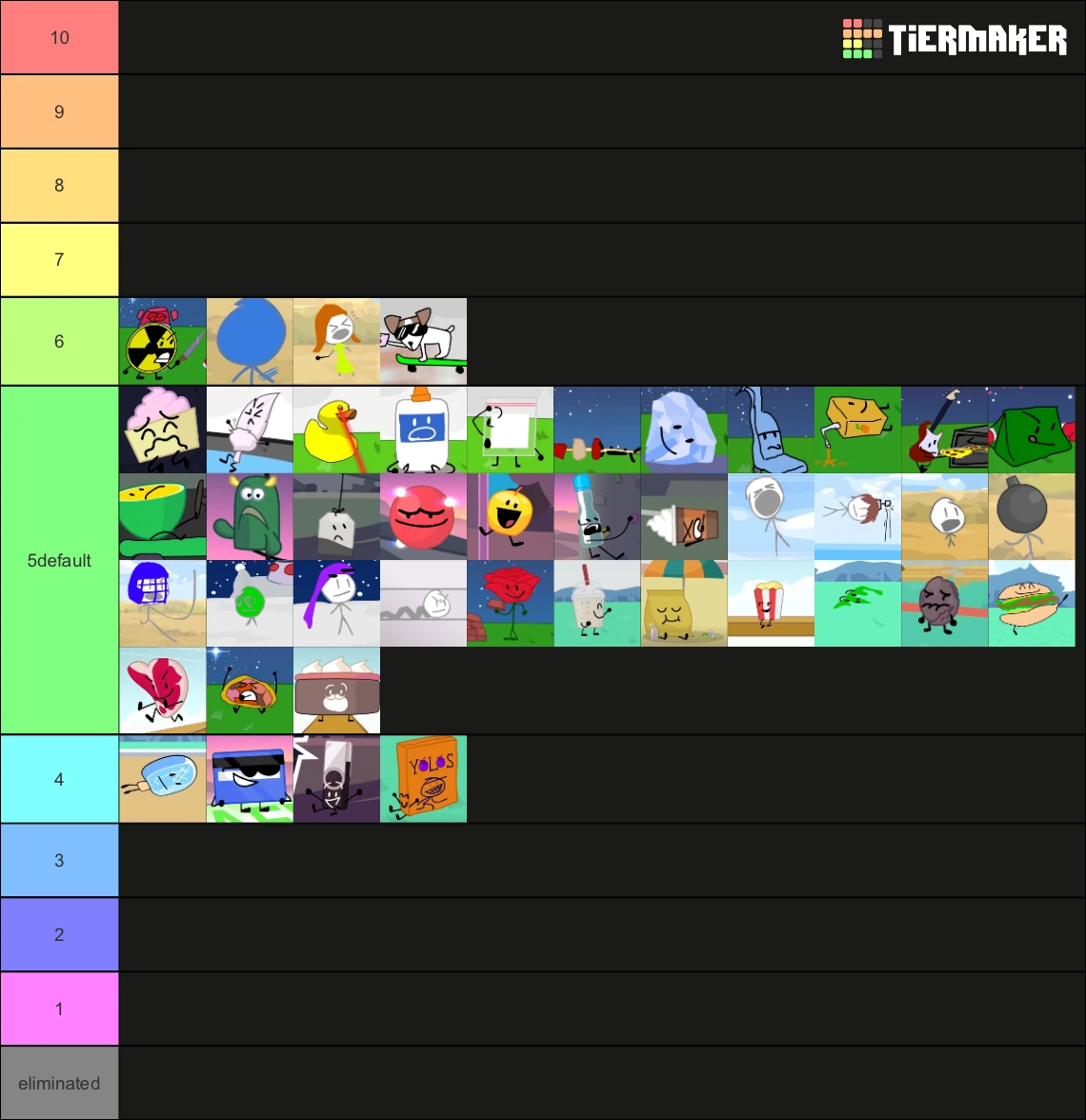 BFDI Mini Points Viewer Voting 2 | Fandom