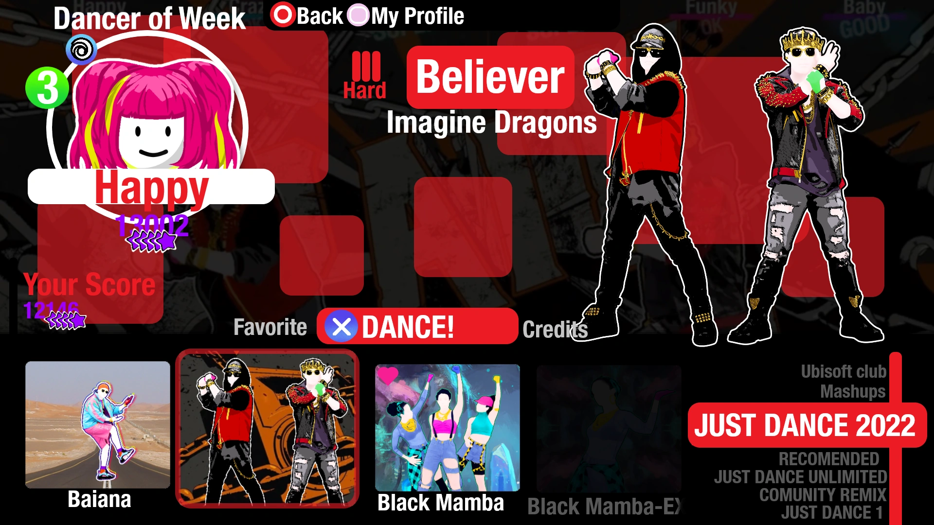 JUST DANCE 2022 FANMADE MENU | Fandom