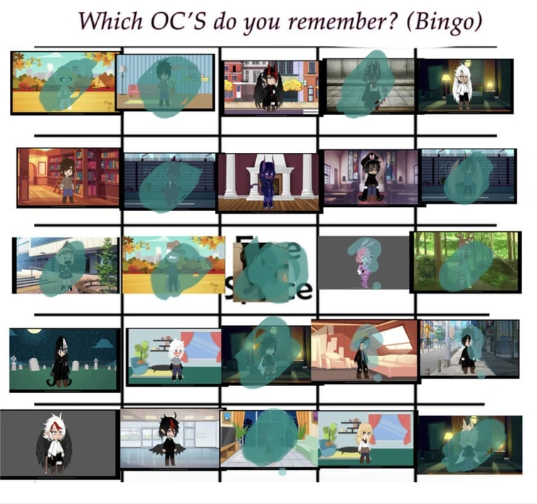 OC bingo! The old trend that is inspired by Acravia and others. | Fandom