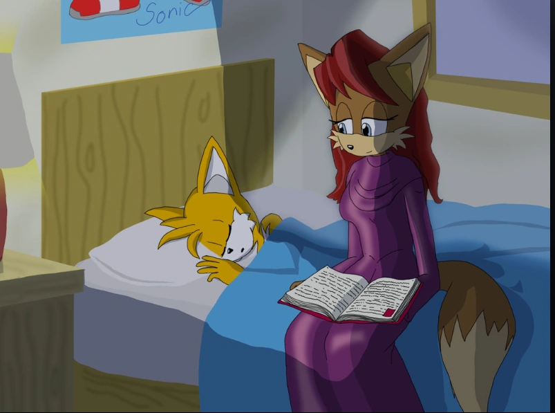 Tails and His Mom. | Fandom
