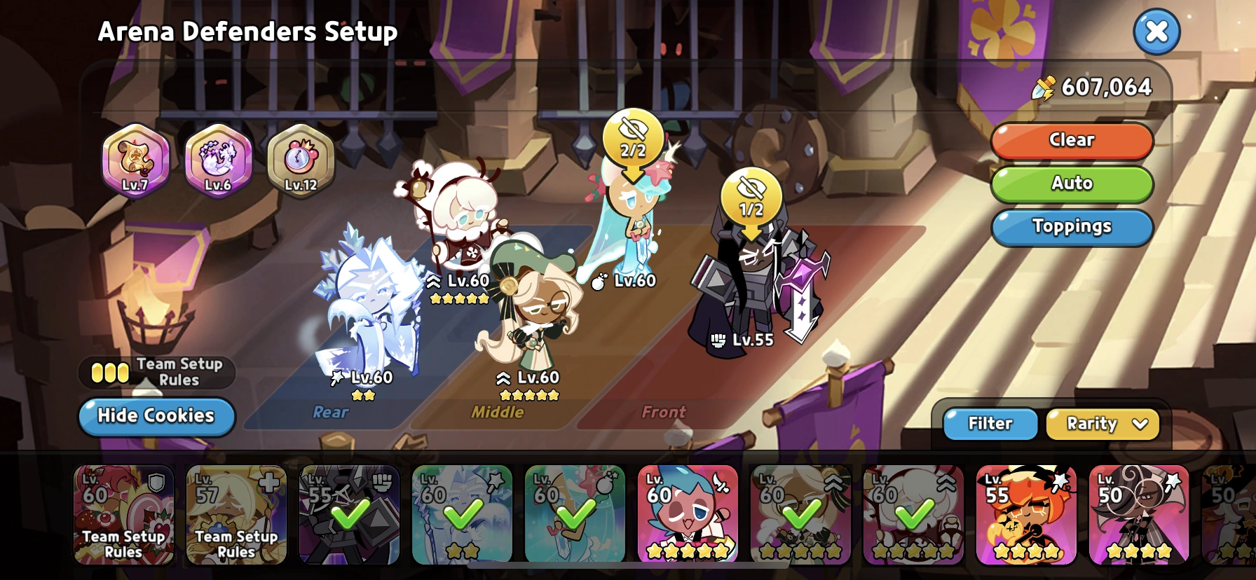 rate my arena defense teams and give tips? | Fandom