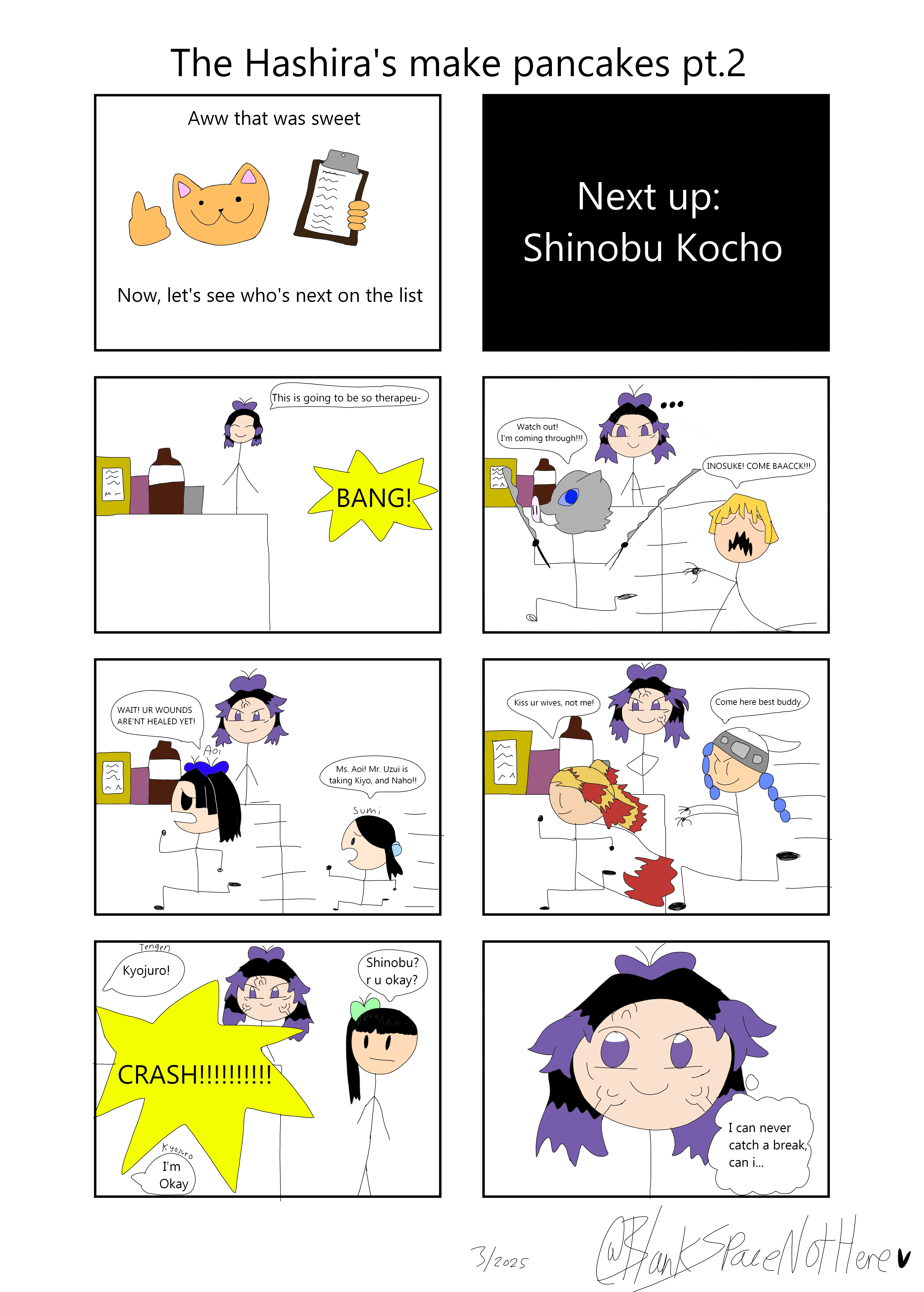 The Hashira's make pancakes pt. 2 & 3 | Fandom