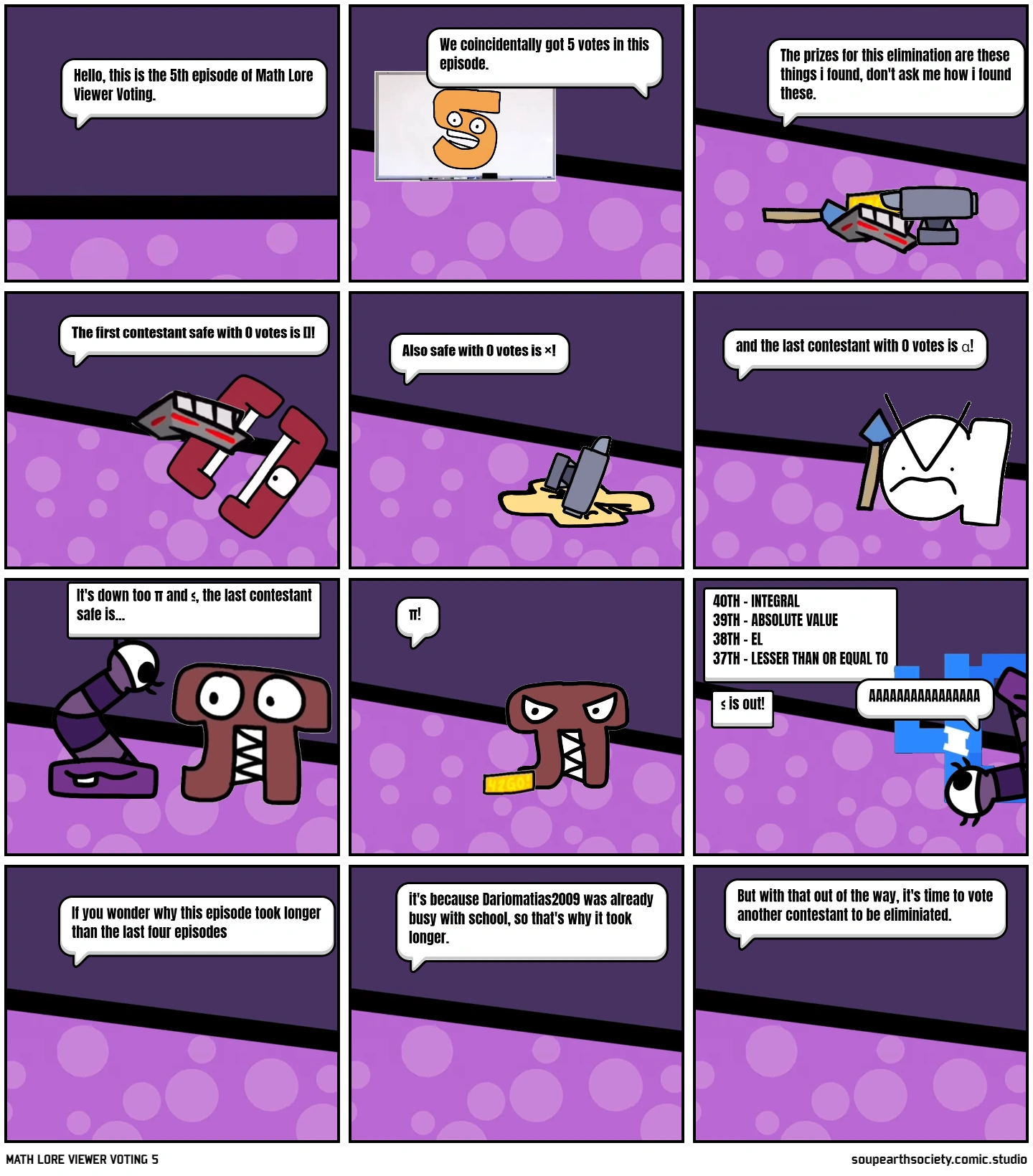 Math Lore Viewer Voting Episode 5 | Fandom