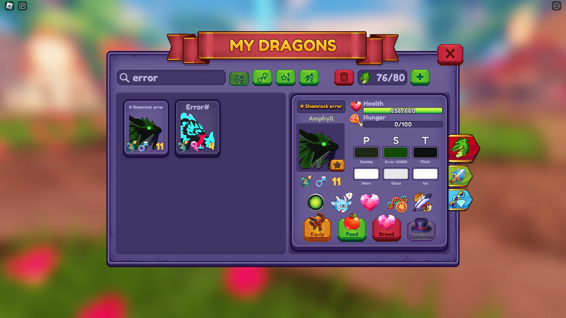 Selling 2 error dragons | Fandom