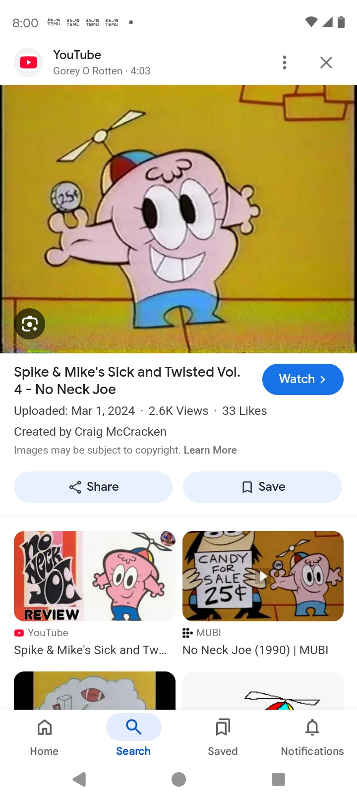 No neck joe was created in 1990 by atomic studios and copyrighted in ...