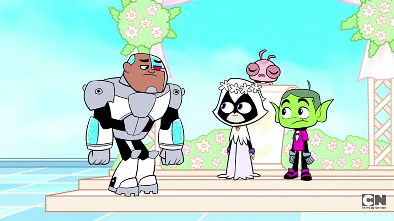 Why Cyborg stop beast boy and ravens wedding | Fandom