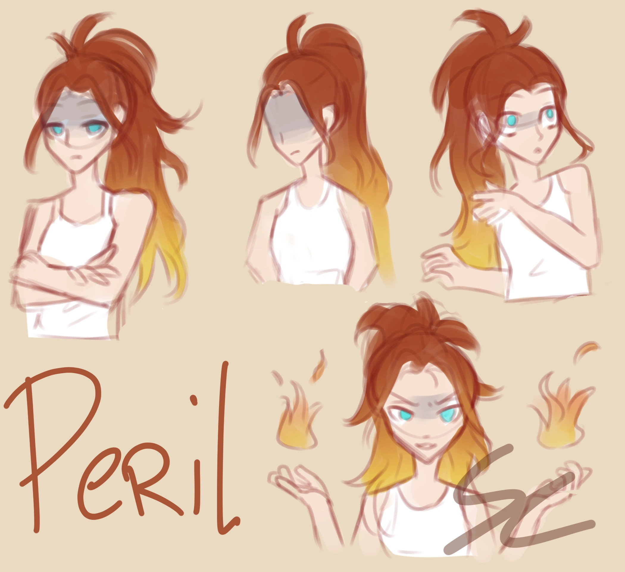 some human peril sketches | Fandom