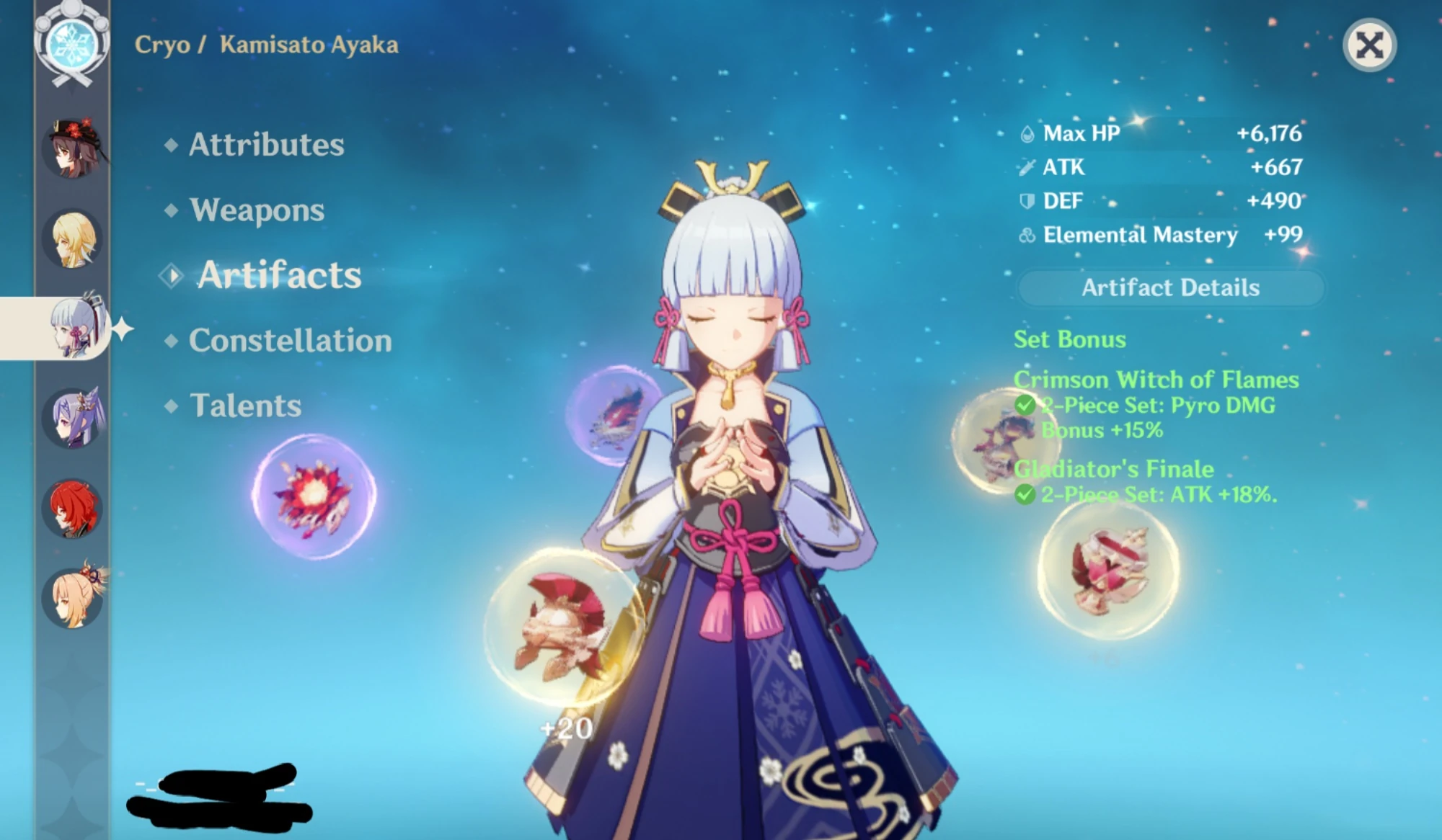 Really wierd ayaka build i found | Fandom