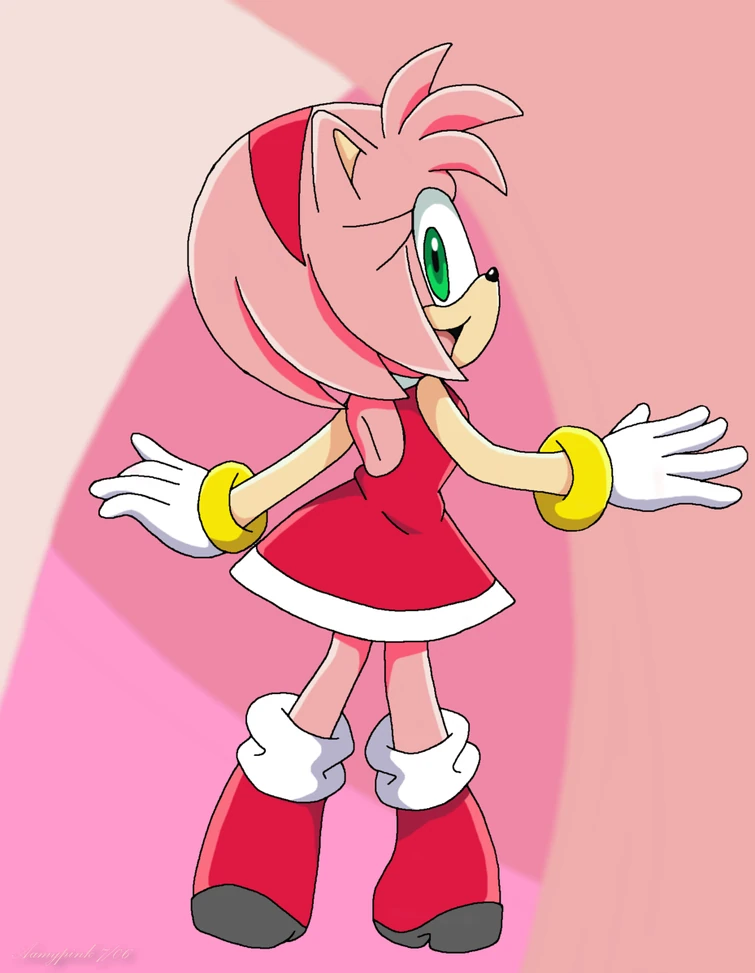 everyone already saw Amy Rose from front, so here's Amy Rose from ...