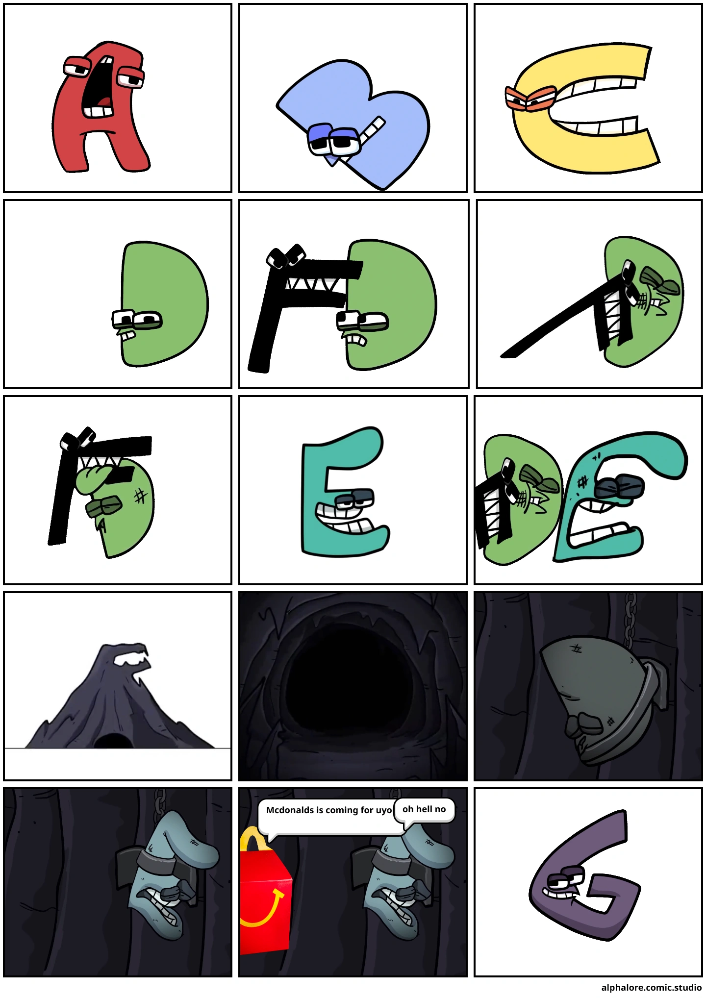 Alphabet lore A-F (Part 1) | Fandom