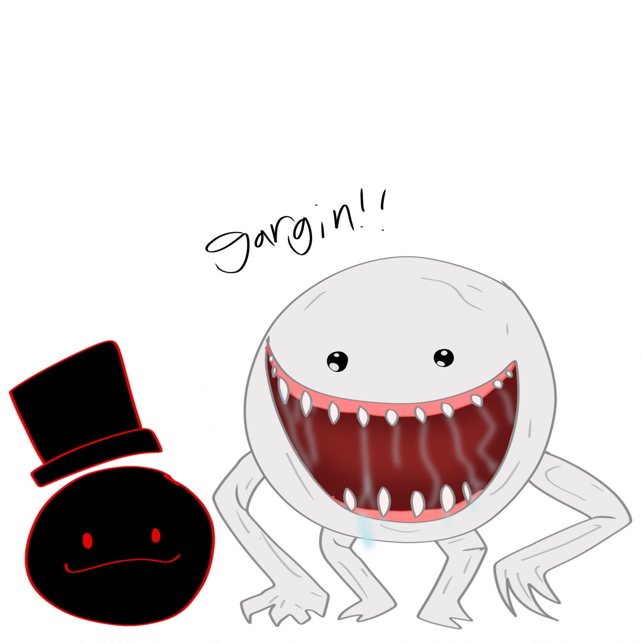 I tried drawing a Gargin lol | Fandom