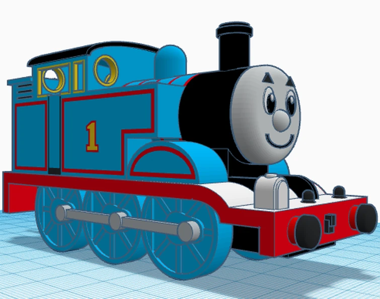 So I just made an "Accurate" Plarail Thomas on TinkerCad, What Do You ...