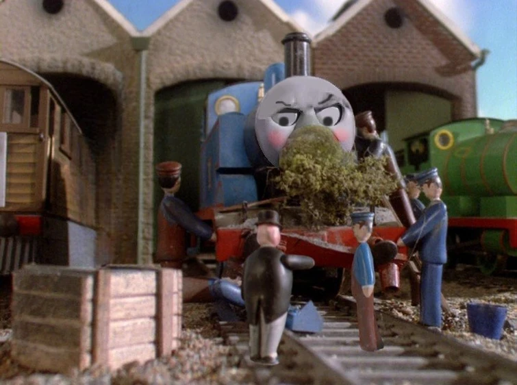"The Fat Controller had some stern words for the cleaner." | Fandom