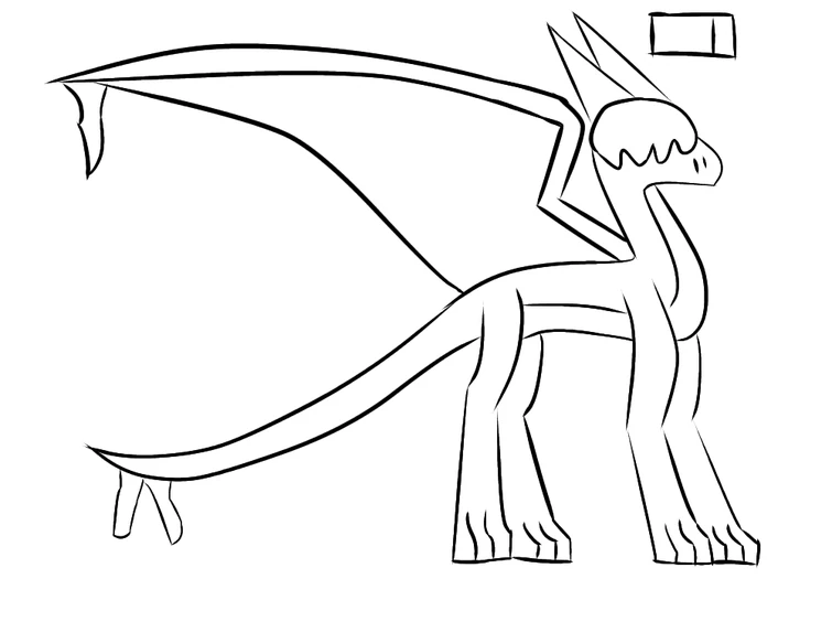 Can someone trace this drawing I made with ibispaintx and credit me? | Fandom