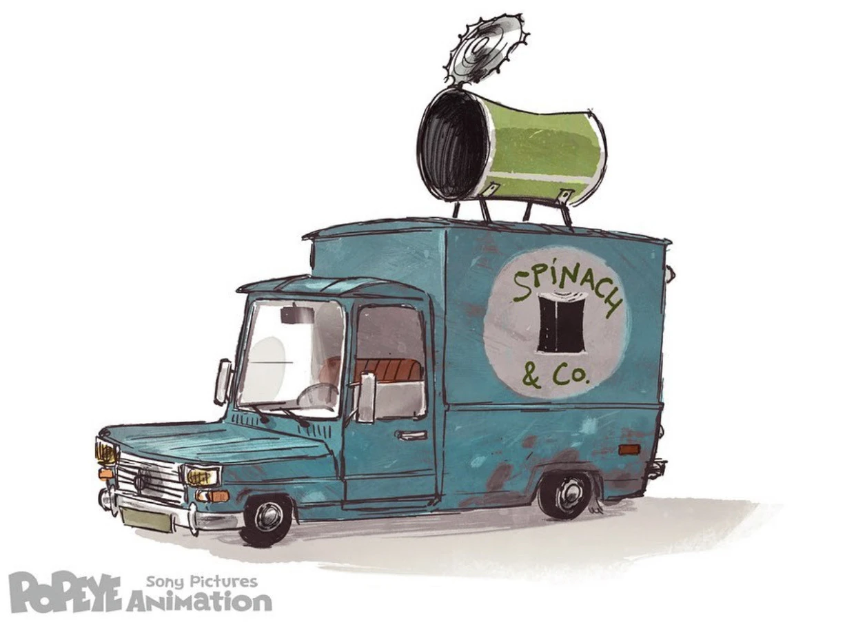 Spinach & Co. truck! | Fandom