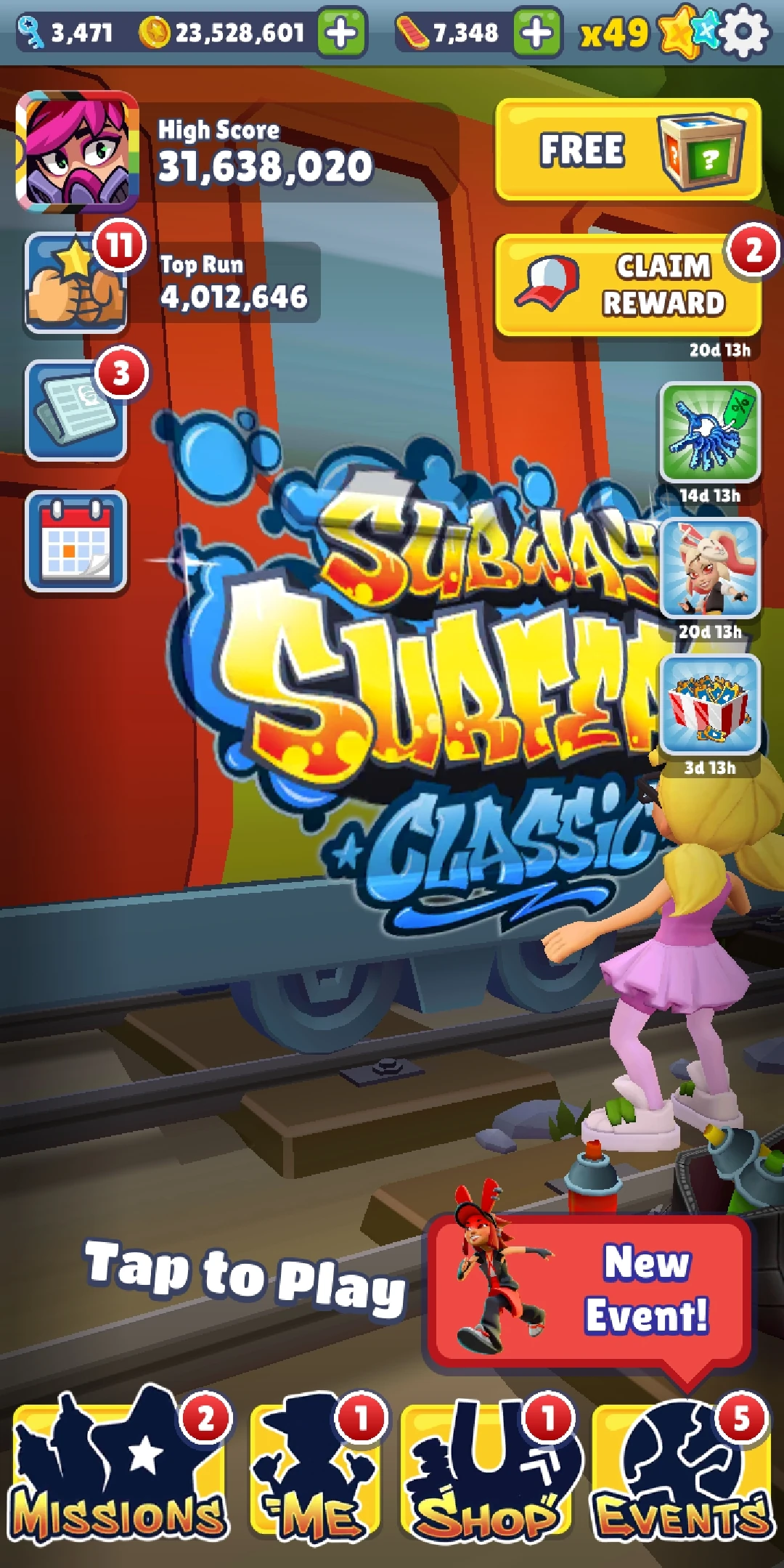 Welcome back to Subway Classic, Ballerina Tricky | Fandom