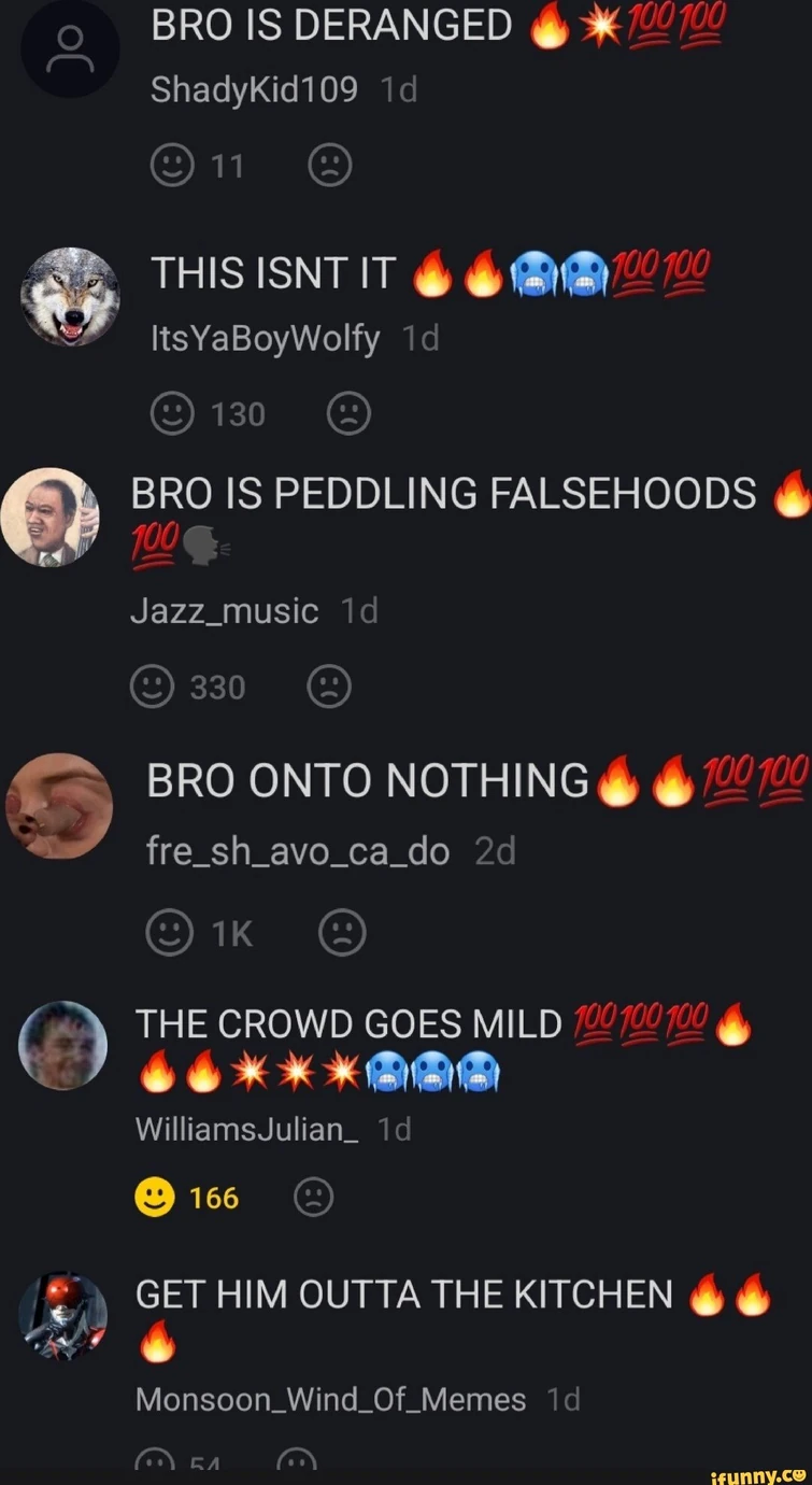 drop a comment.... and i'll put you on a tierlist on how peak you are ...