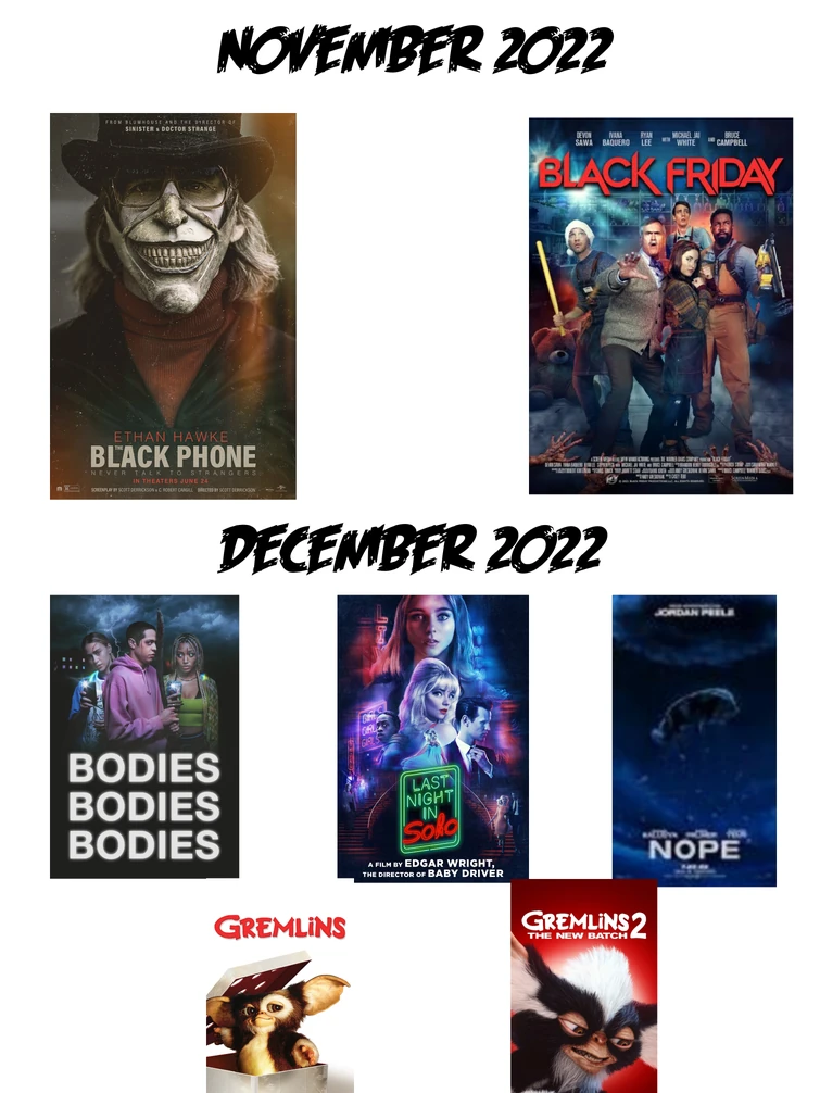 November and December 2022 Schedule | Fandom