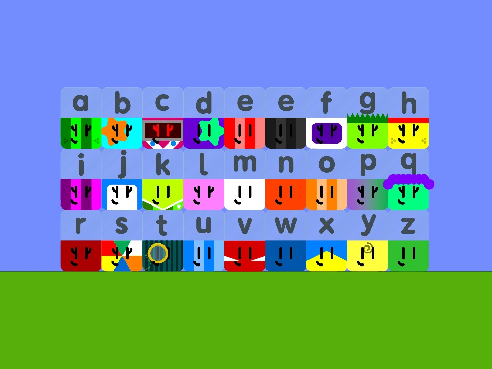 Alphablocks in Algodoo | Fandom