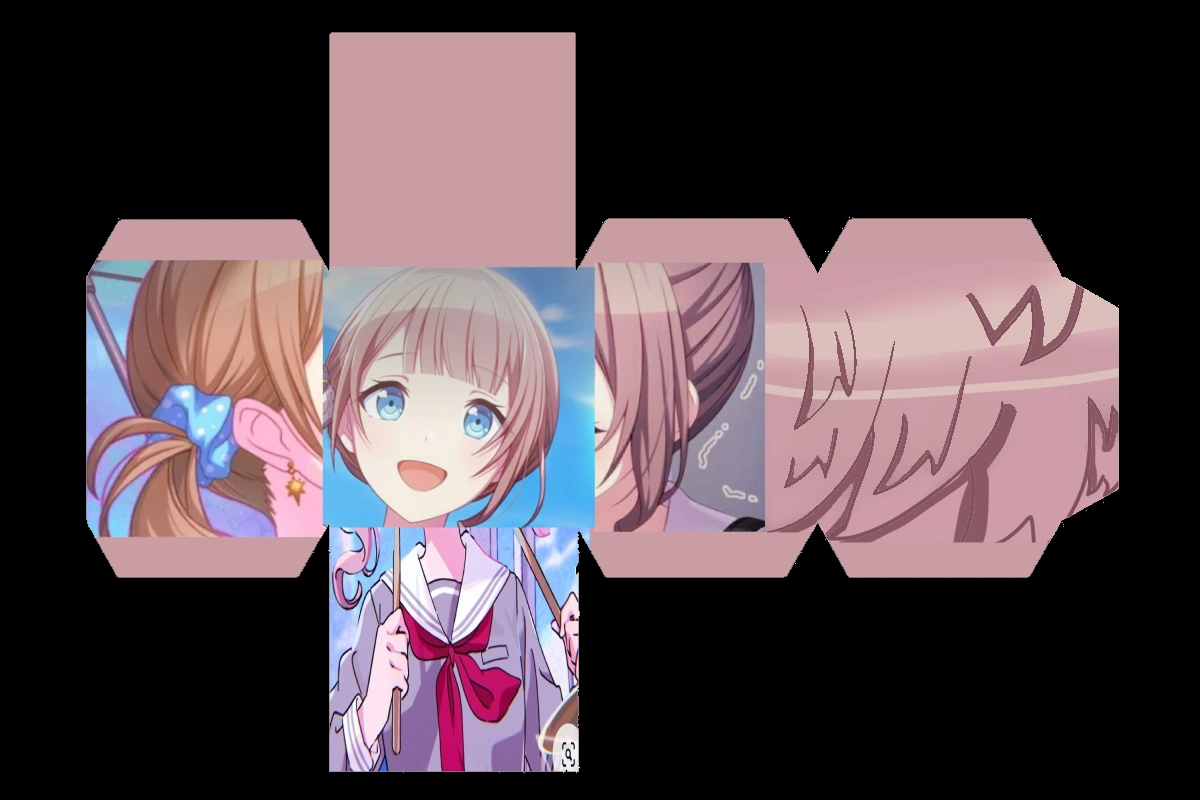 I made Honami cube. | Fandom