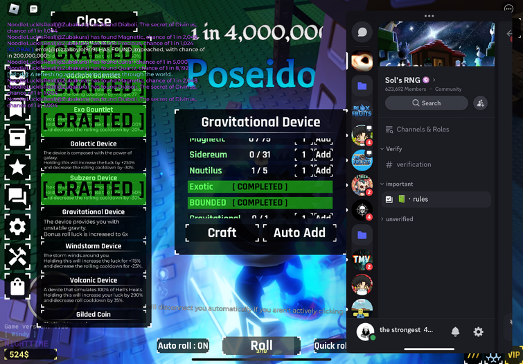 The Sols Rng Discord Is Close Who Know Why Fandom