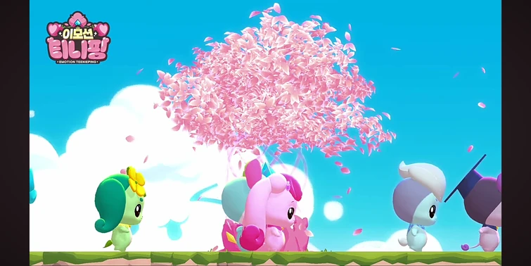 Screenshots from the Emotion Teenieping video that was recently ...