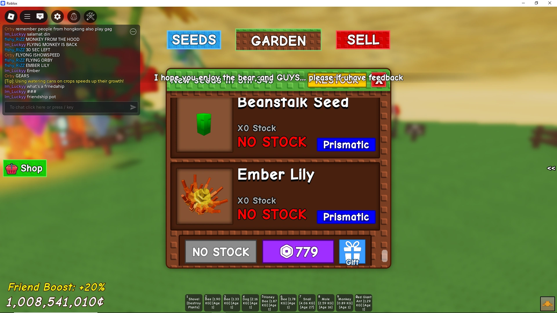 Grow a garden ember lily | Fandom