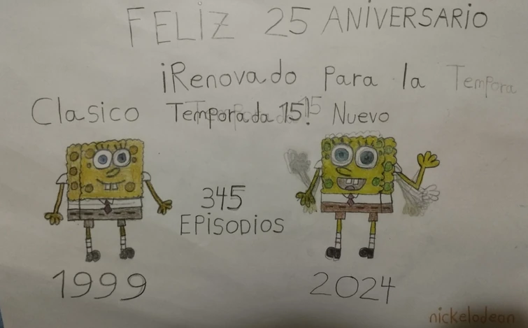 On May 1, 2024, SpongeBob will turn 25 years old. | Fandom