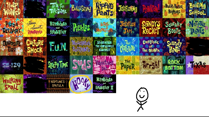 Joe's SpongeBob Season 1 Elimination Game Thing 5 | Fandom