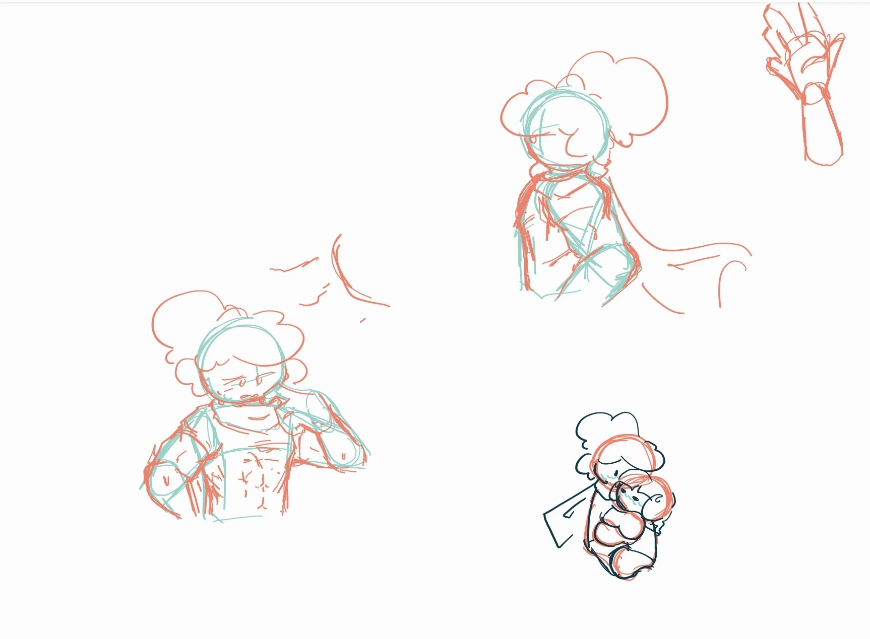 buff man doodle | Fandom