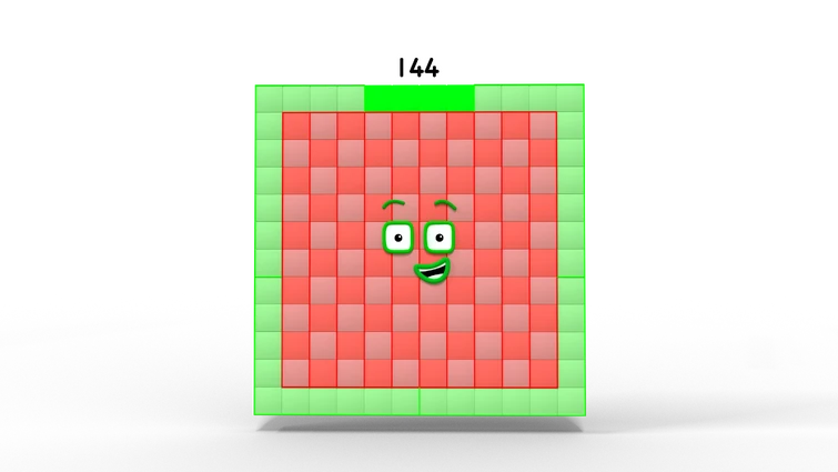 One Hundred and Forty Four is a giant square made out of big squares | Fandom
