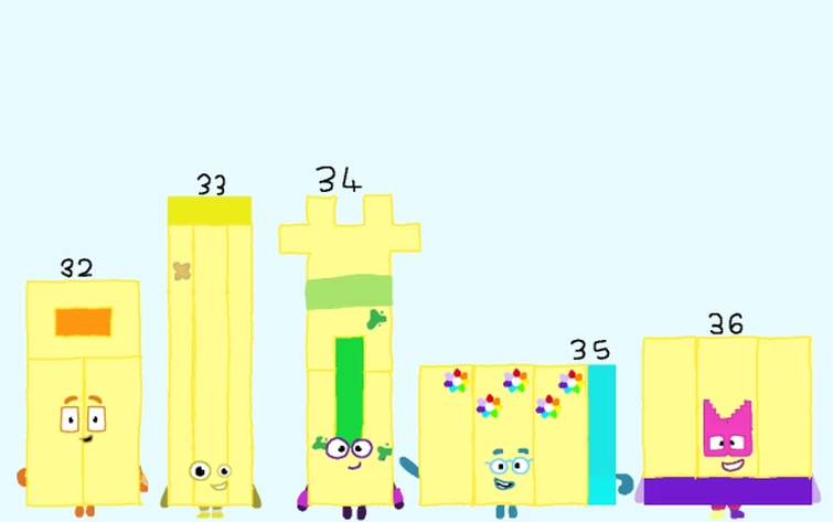Just drawing some numberblocks | Fandom