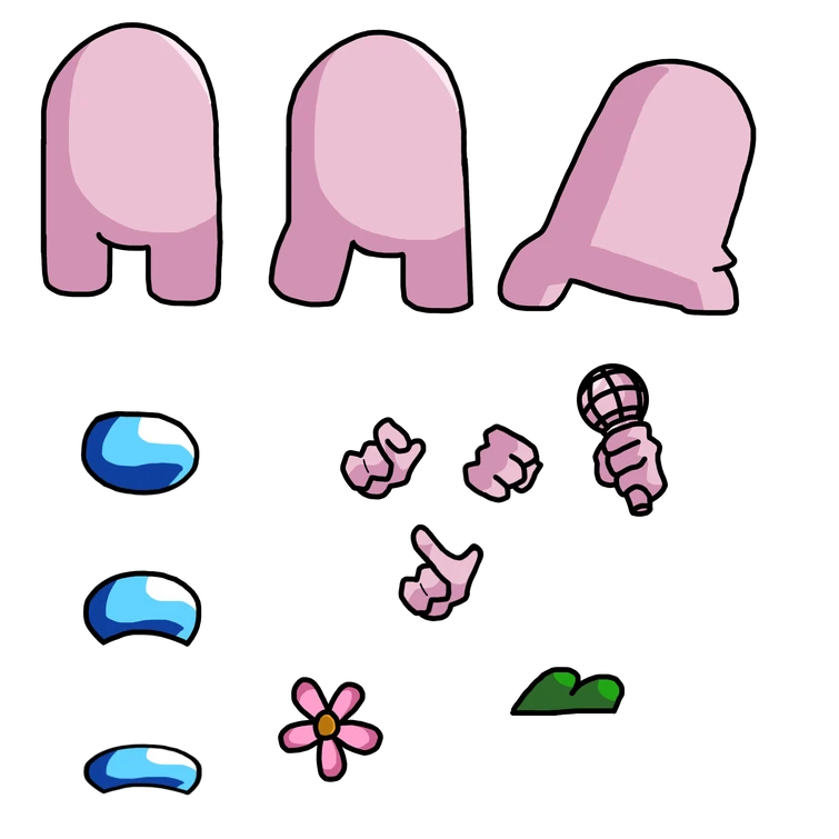 Among us art + Rose sprite map | Fandom