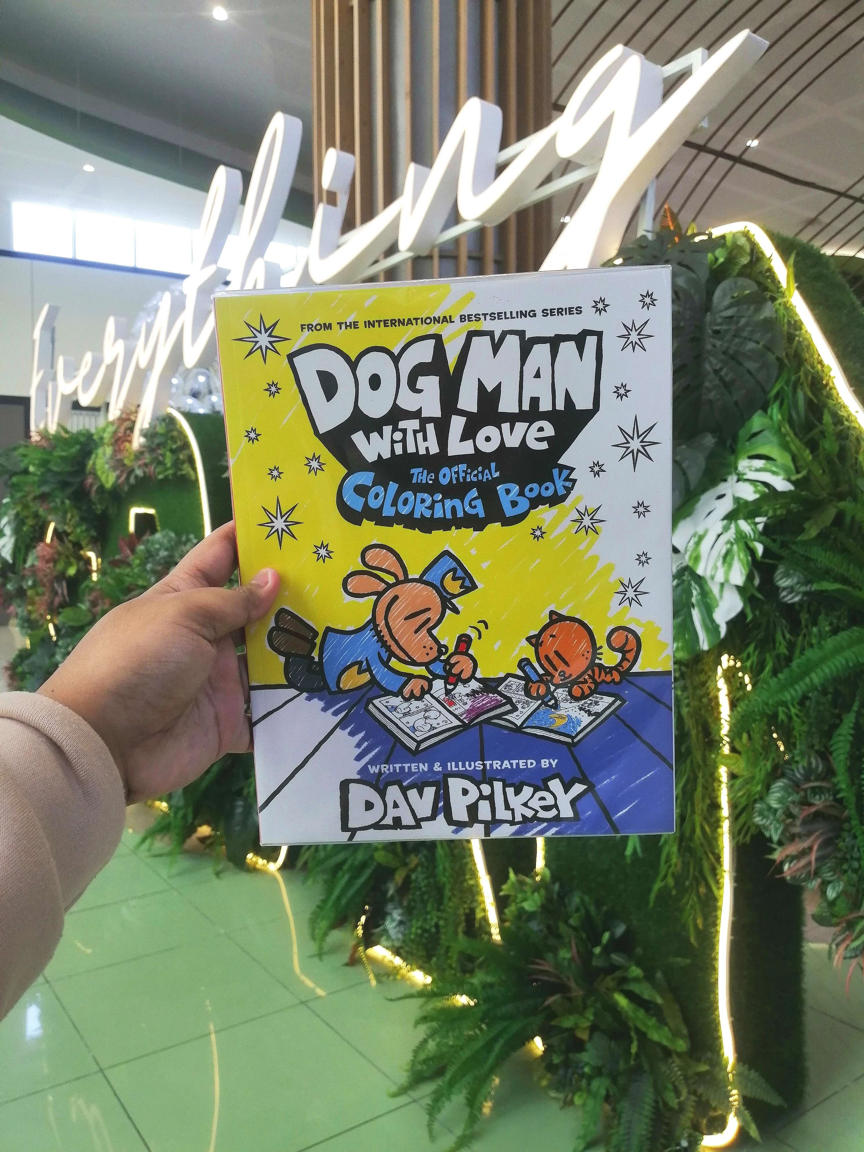 I got the Dog Man Coloring Book! | Fandom