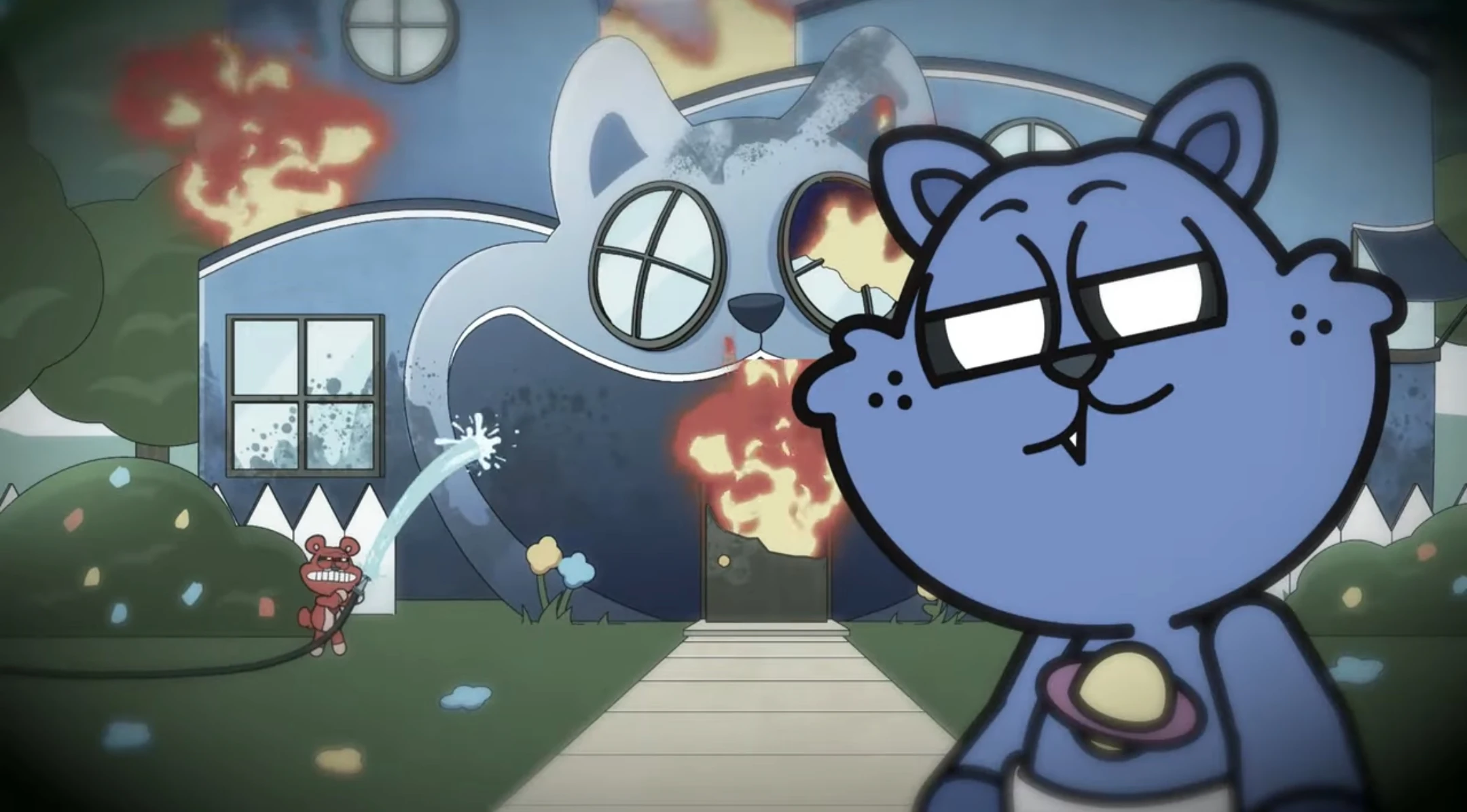 CatNap Jr. Doing A Disaster Girl Meme Reference | Fandom
