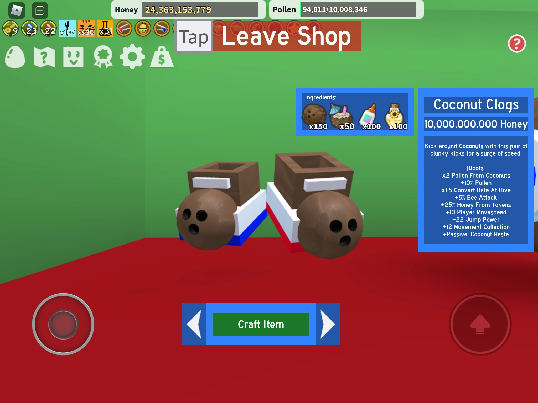 Lel i have enough ingredients for da coconut clogs but I’m saving them ...