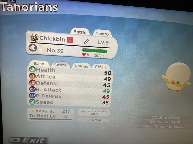 Chickbin info | Fandom