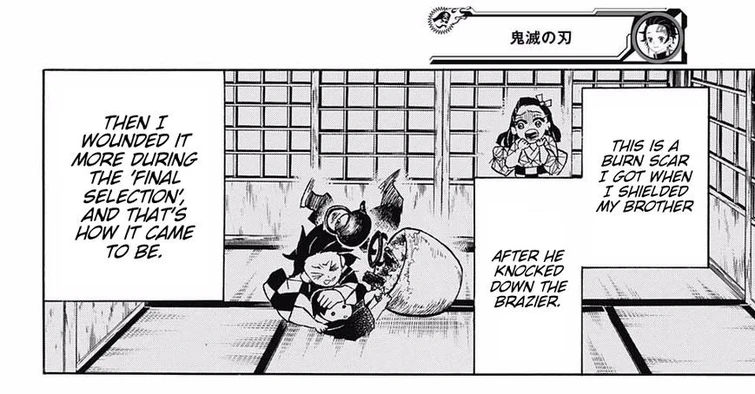 Where did Tanjiro get his scar? | Fandom