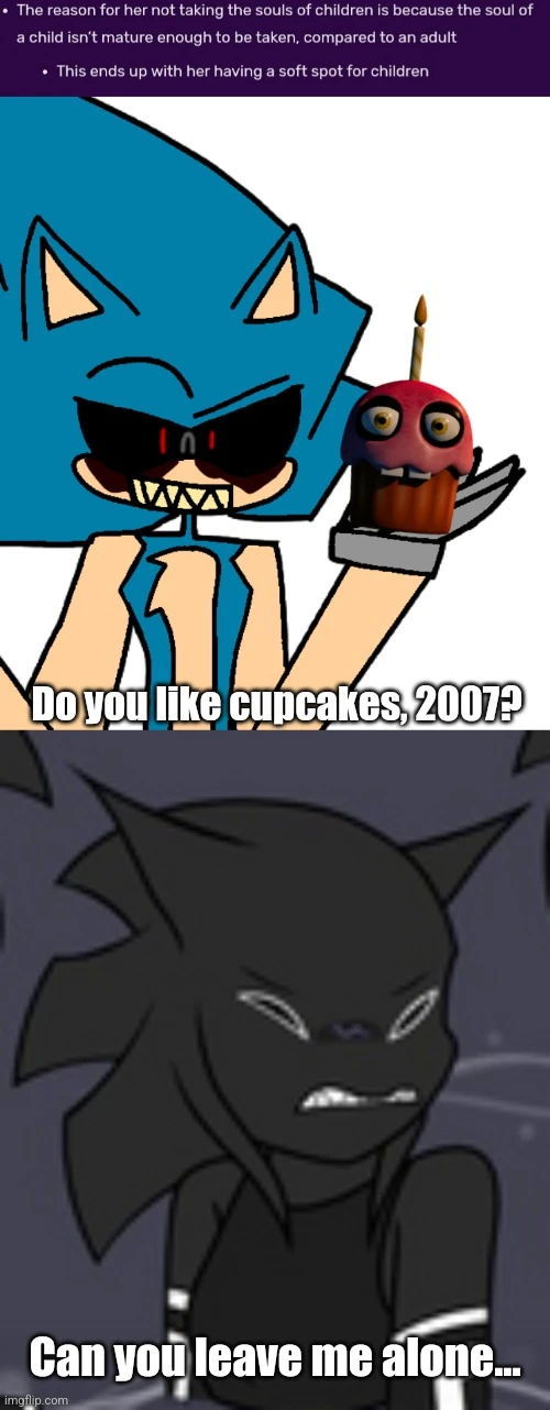 Sonic.EXE annoys 2007 X (meme) | Fandom