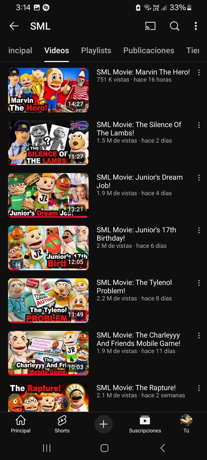 Wow I'm surprised that these SML video had the lowest view so far this ...