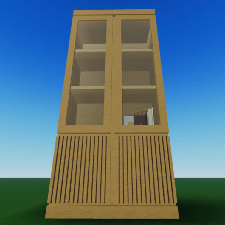 Tried to recreate a cabinet i have irl in Roblox using Btools (+ one of ...