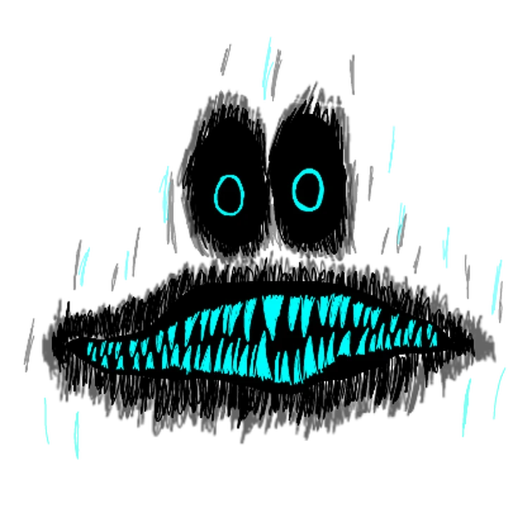 I drew Fleshy Face and Scary Face 2.0 to commemorate them and include ...