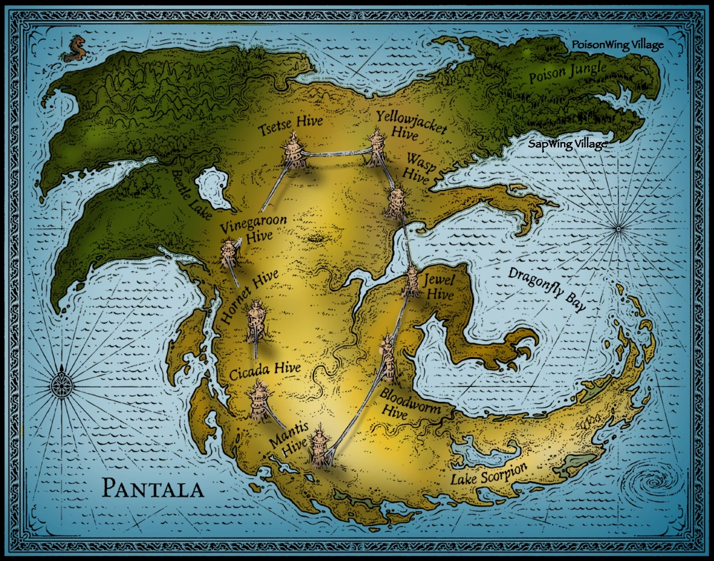 Colored Pantala map! | Fandom