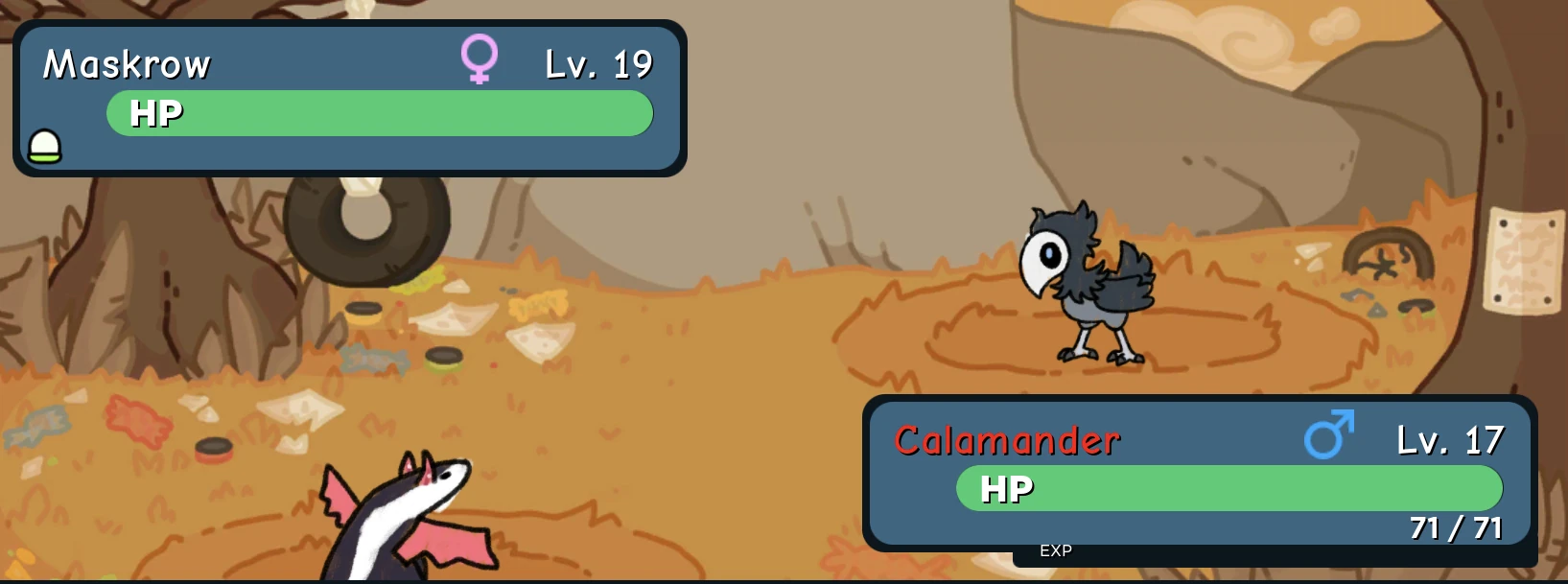 Scribbled Calamander back sprite | Fandom