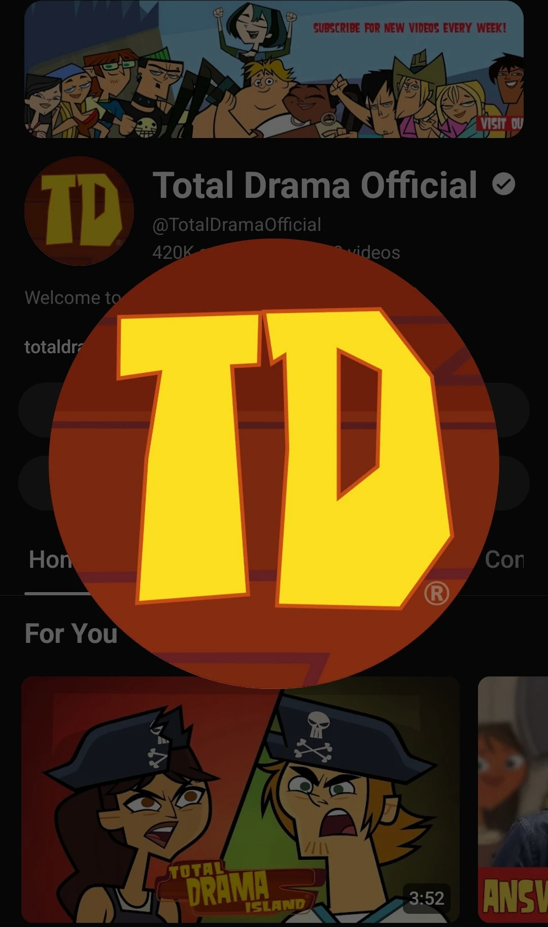 THE OFFICIAL CHANNEL CHANGED THEIR PFP | Fandom
