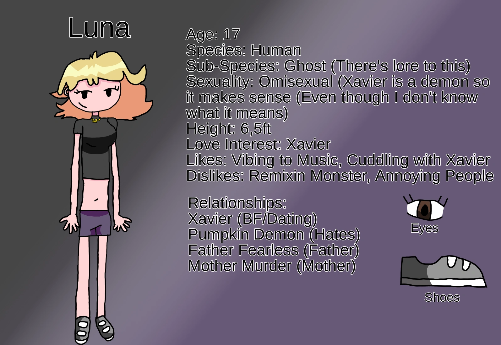 What should Luna FNF Icon's color be? | Fandom