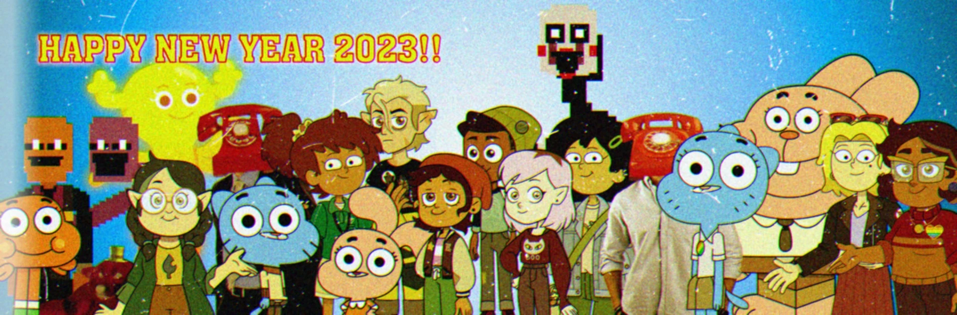 My TAWOG/DSAF/TOH/Amphibia New Year Crossover Poster | Fandom