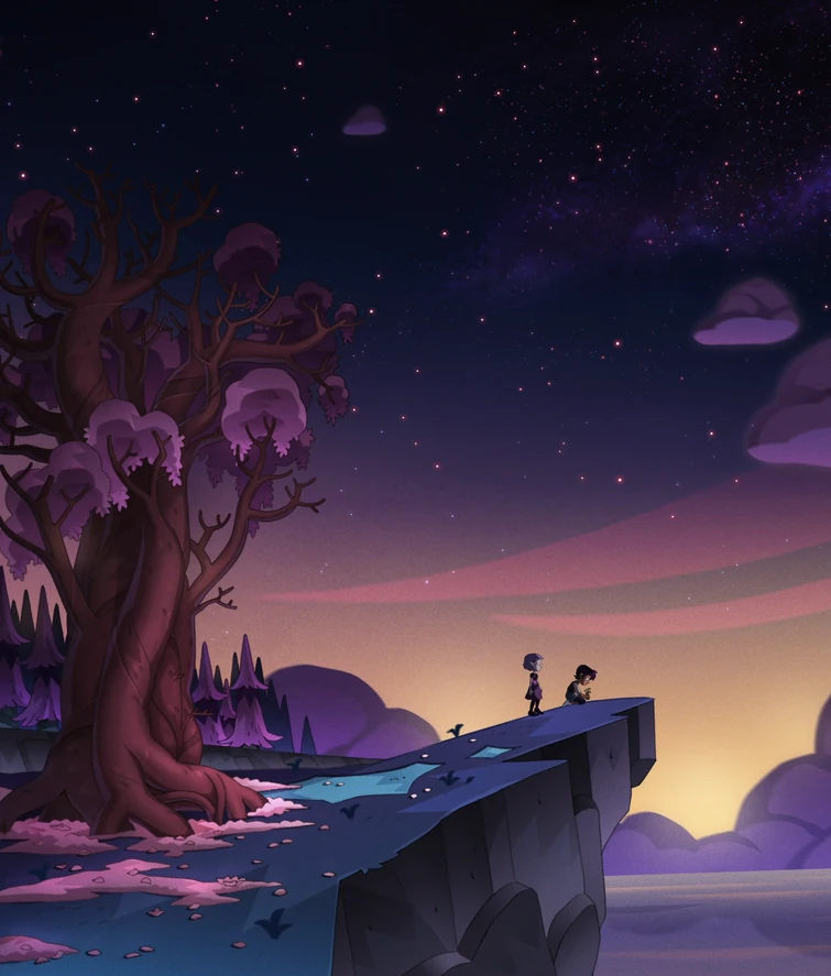 Created these 2 pictures from the latest episode using multiple frames ...