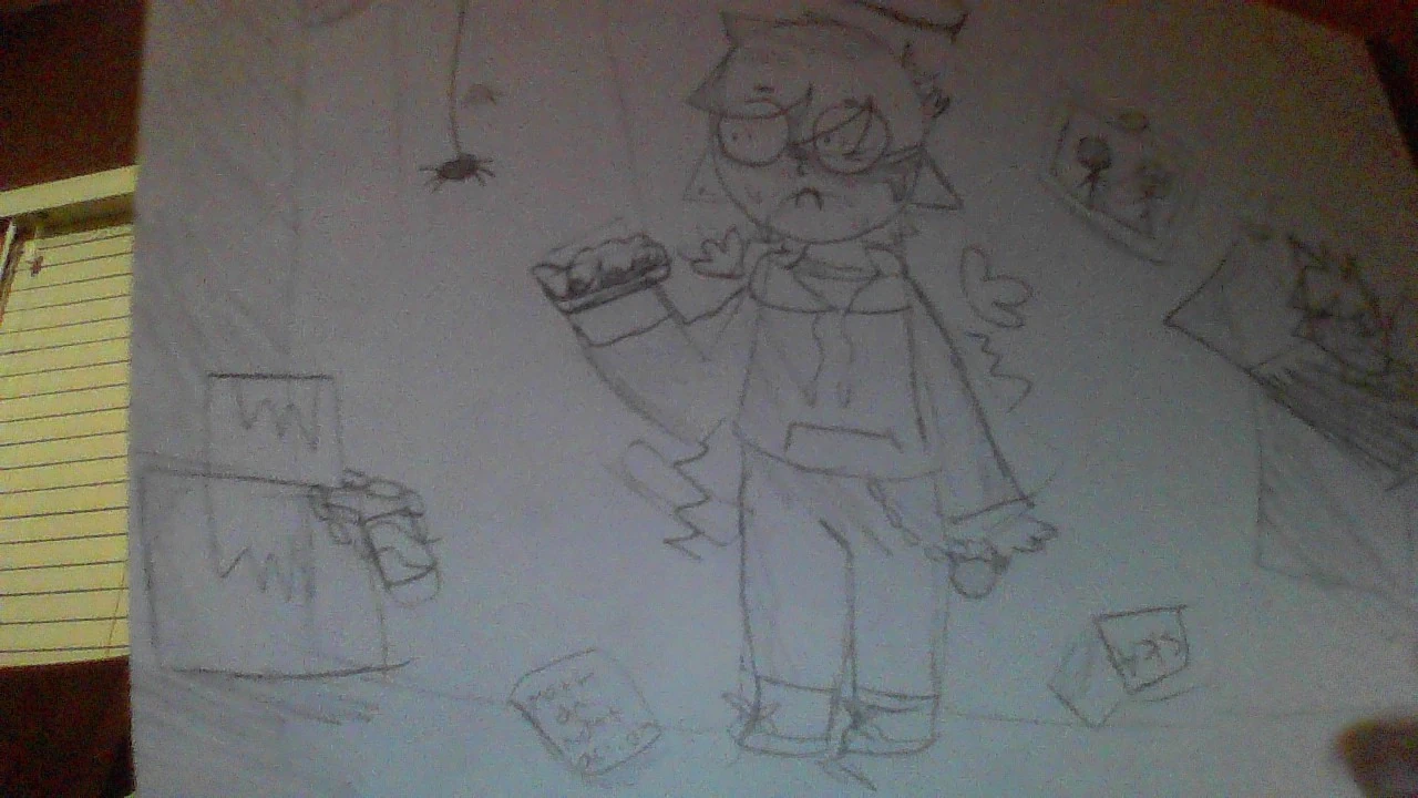 It's way too damn early for me to be awake so.. here's the drawing ...