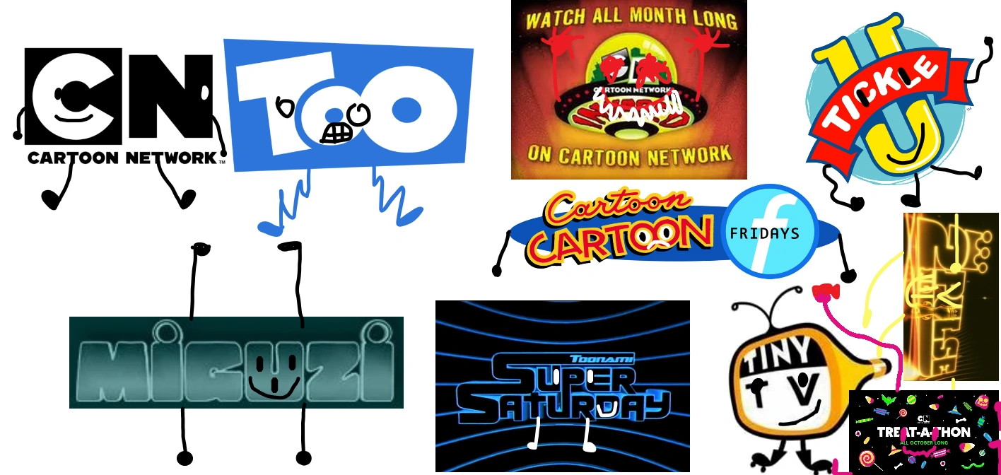 if more have body part like cartoon network Too, tiny tv and ects. | Fandom